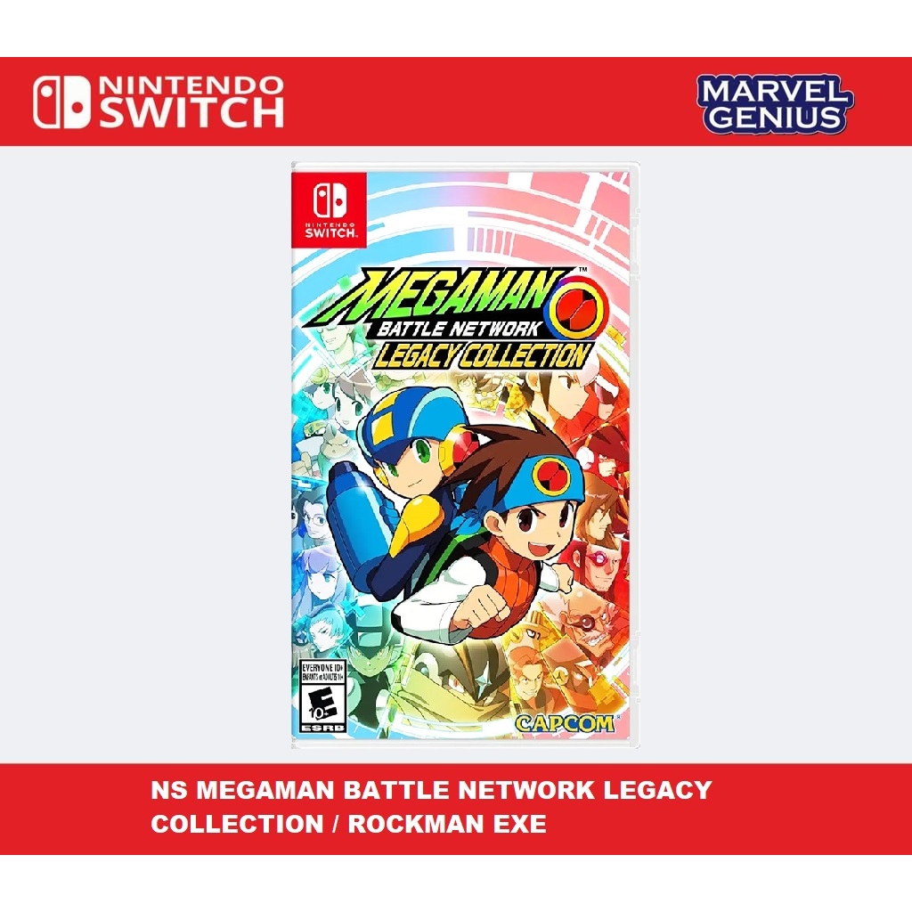 NSW NS Nintendo Switch GAME Megaman Mega Man Battle Network Legacy Collection / ROCKMAN EXE (ENG ...