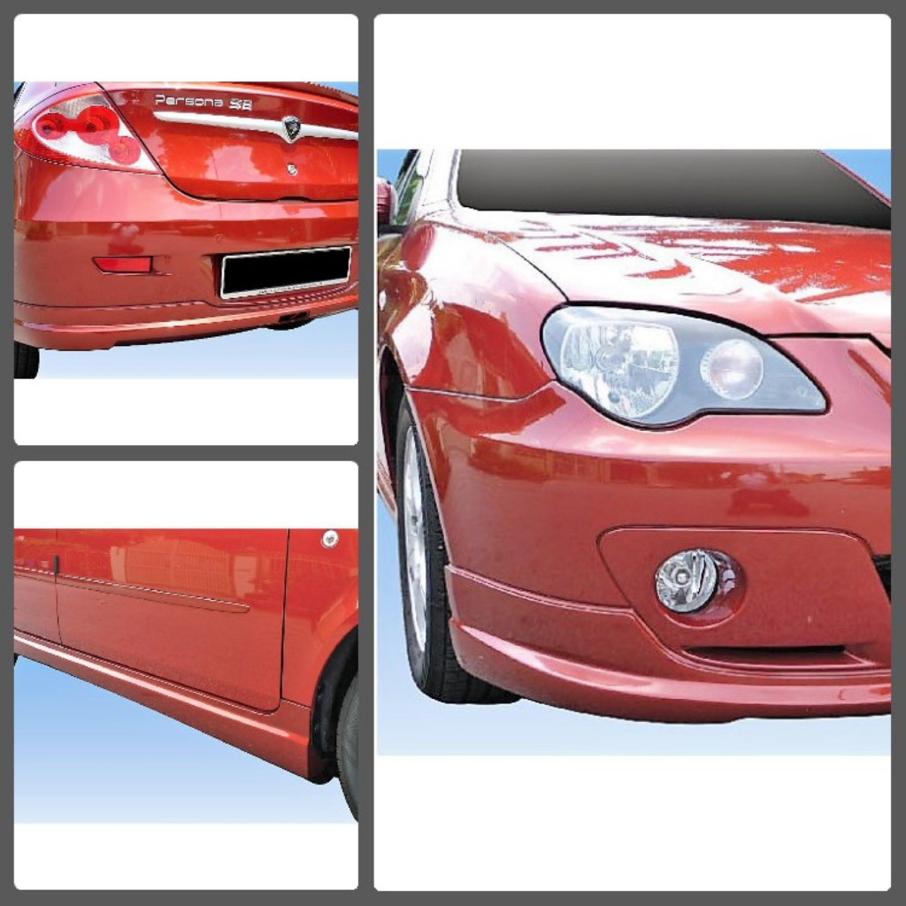 Proton Persona 1st Generation SE Skirting Body Kit Fiber Ready Stock ...