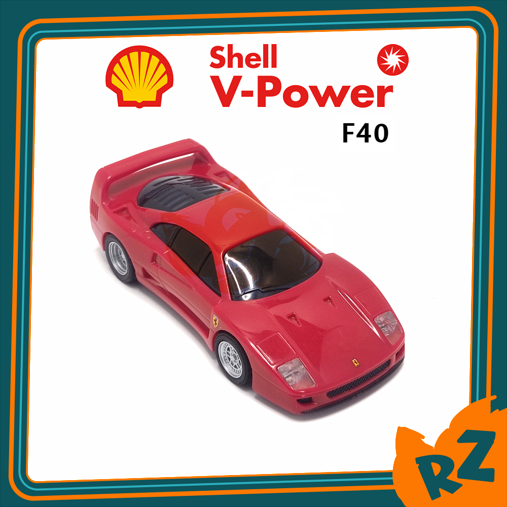 [Original] Shell V Power 2006 Collection Ferrari F40 Plastic Toy Car 1: ...