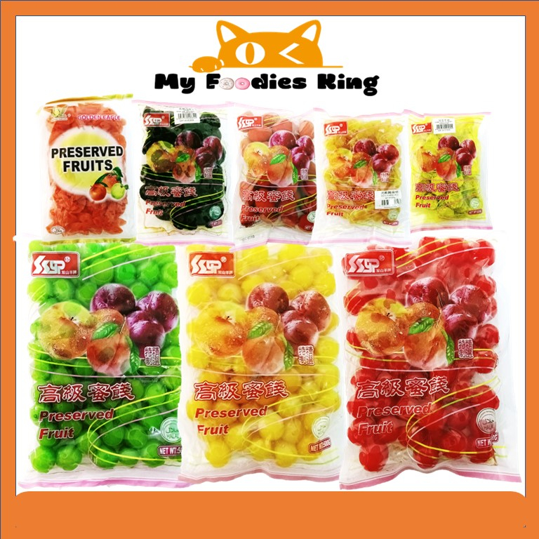 500g Asam Ceri Kuning / Ceri Merah / Red Peach Slice [ My foodies King ...