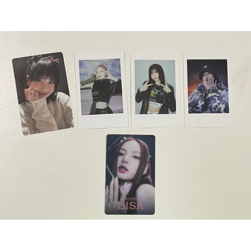 LISA Photobook Volume 4 Official Photocard + Polaroid | Shopee Malaysia