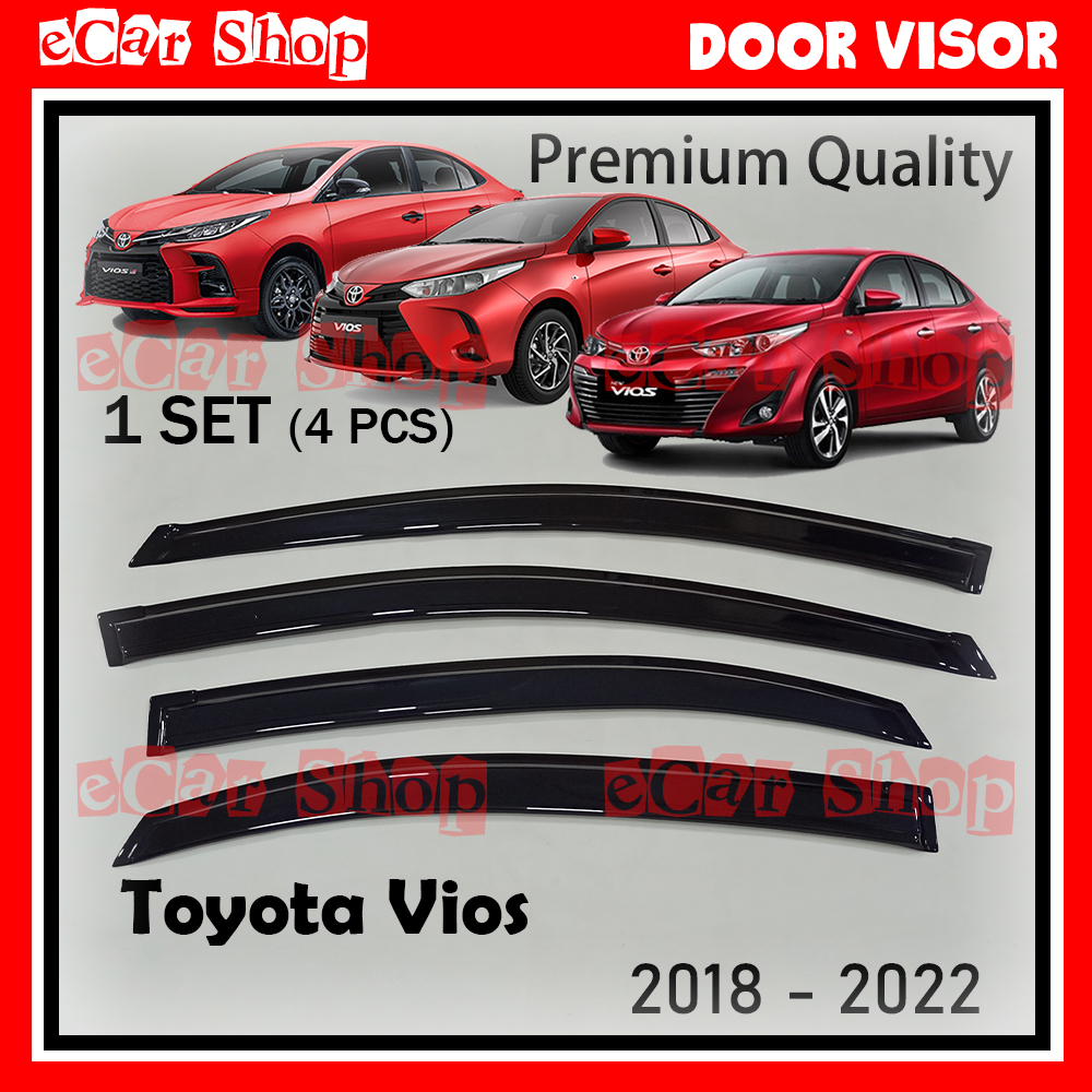 Toyota Vios 2019 Door Visor Injection Vios 2020 2021 2022 G Facelift GR ...