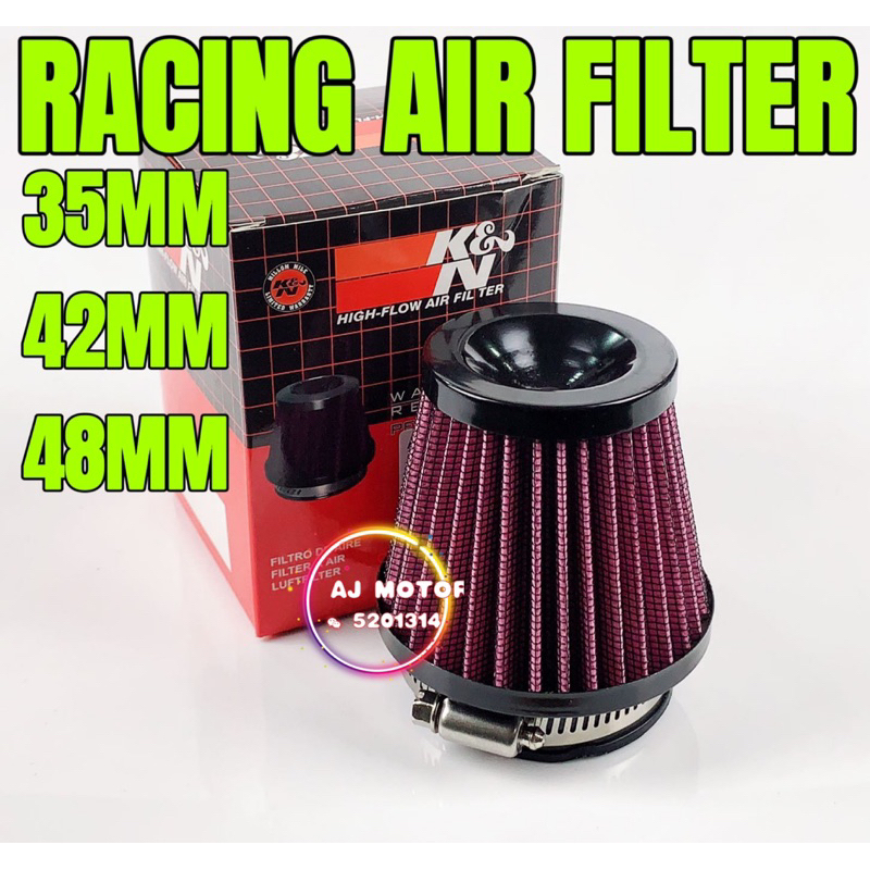 UNIVERSAL 35MM 42MM 48MM RACING AIR FILTER CARBURETOR THROTTLE BODY UMA ...