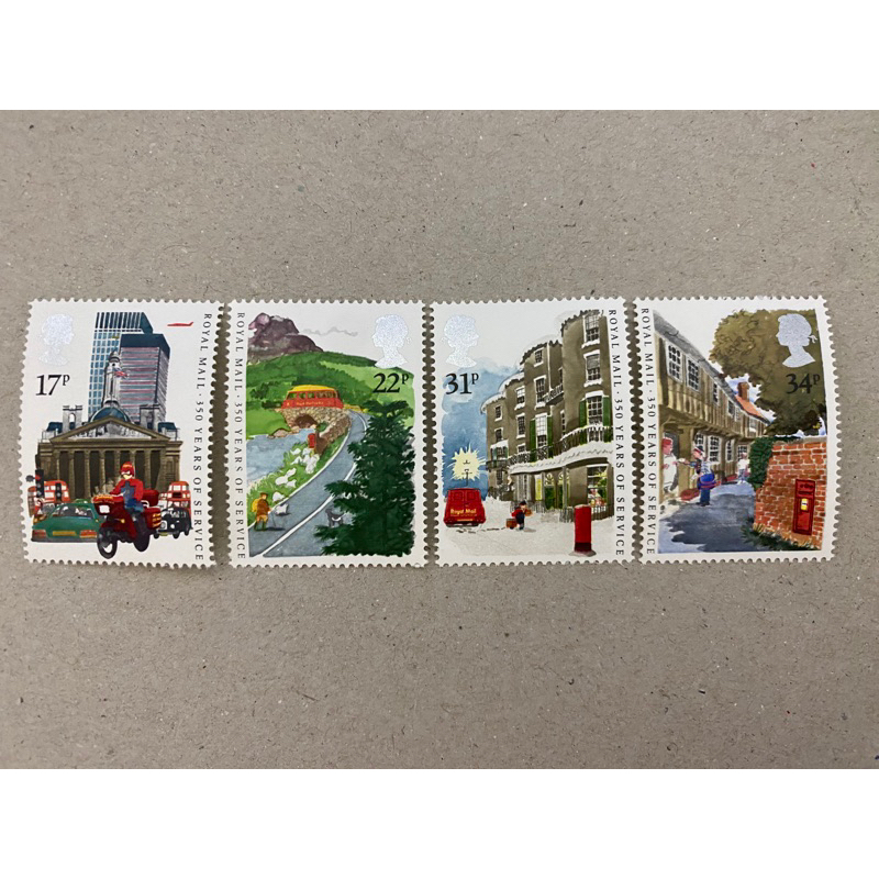 {JK} Great Britain 1985 - The 350th Anniversary Of The Royal Mail ...