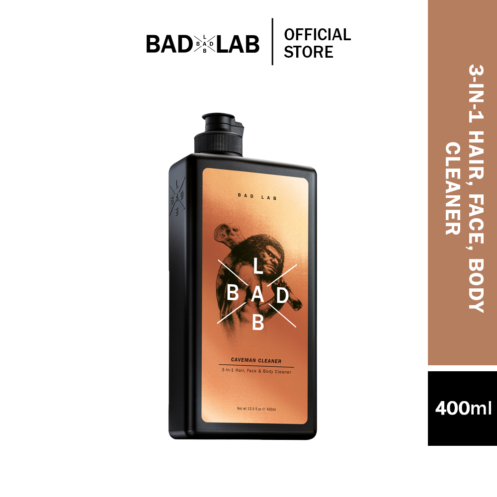 Bad Lab 3-In-1 Hair, Face, Body Cleaner (400ml) | Shopee Malaysia