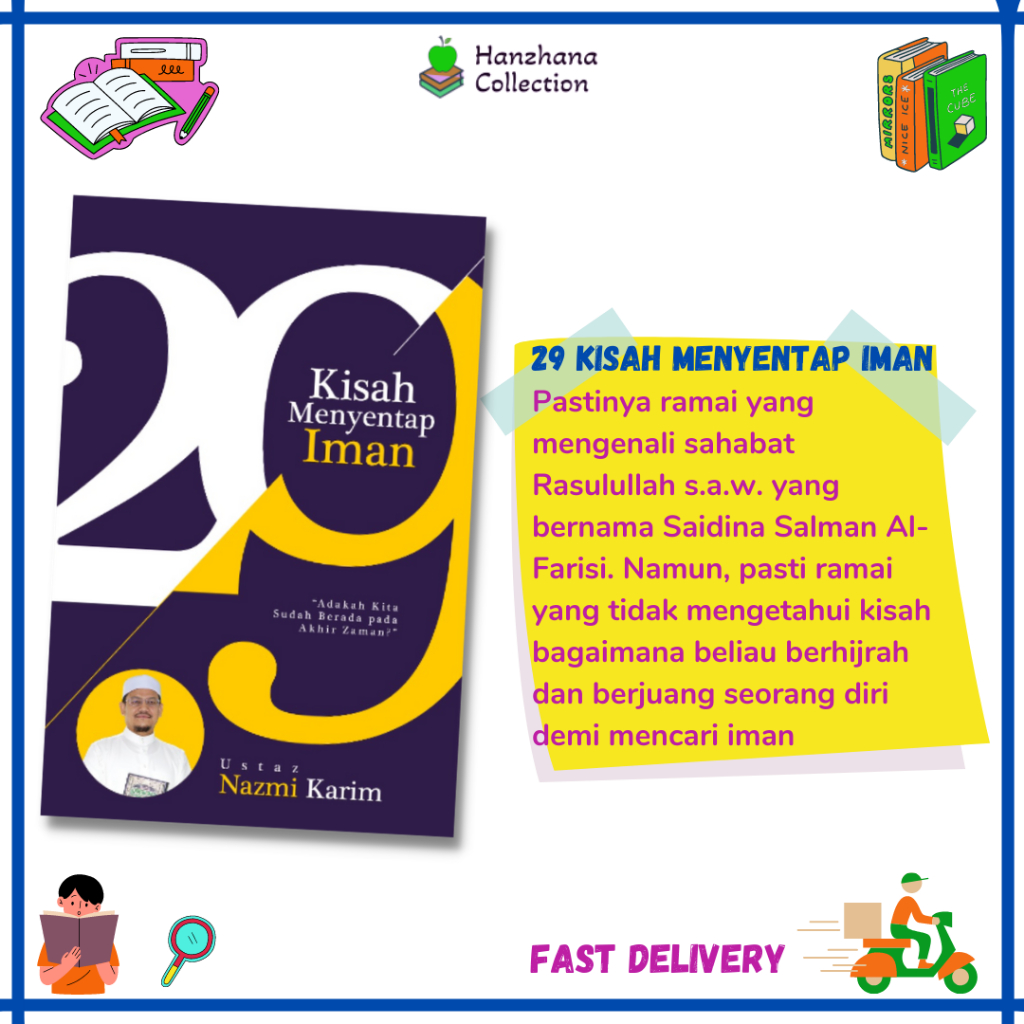 Buku 29 Kisah Menyentap Iman by Ustaz Nazmi Karim | Shopee Malaysia