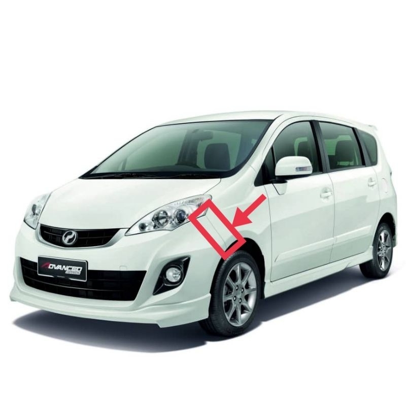 ORIGINAL PERODUA ALZA D49A D46T 2009-2020 FRONT SIDE BUMPER BRACKET ...