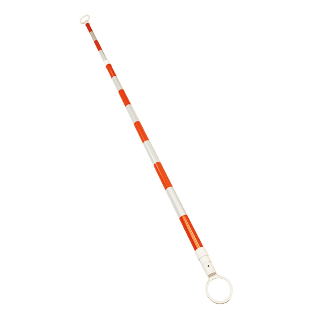 High Quality 2 Meter Retractable Cone Bar Black Yellow / Safety ...