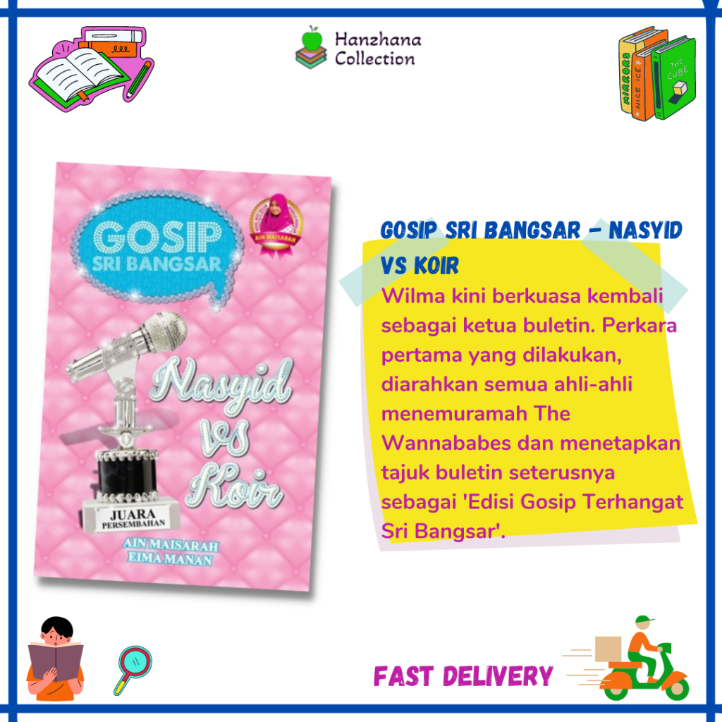 Novel Blink : Gosip Sri Bangsar - Nasyid vs Koir by Ain Maisarah ...