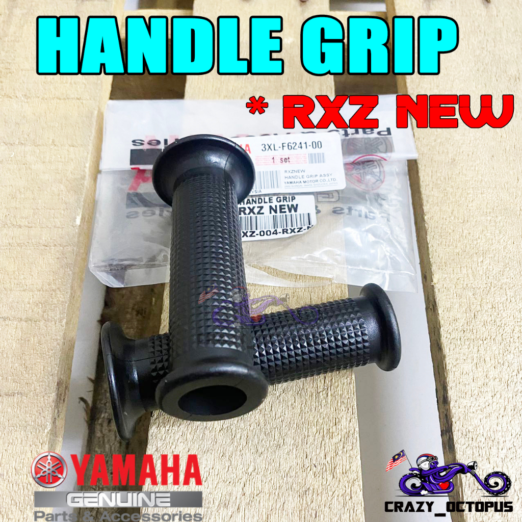 HANDLE GRIP / HANDLE RUBBER GRIP YAMAHA RXZ NEW | Shopee Malaysia