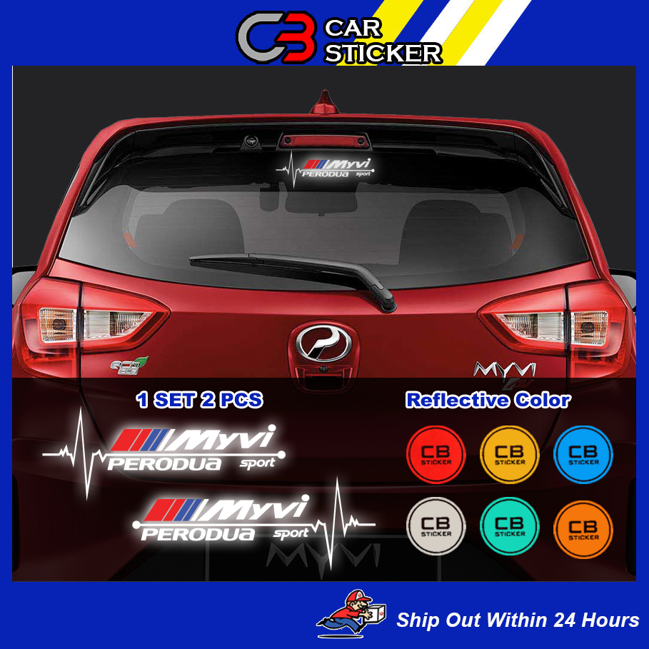 MYVI PERODUA SPORT CAR STICKER / W519 | Shopee Malaysia