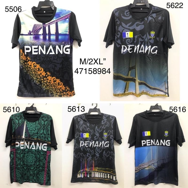 Penang Jersey Baju size M - 2 XL | Shopee Malaysia