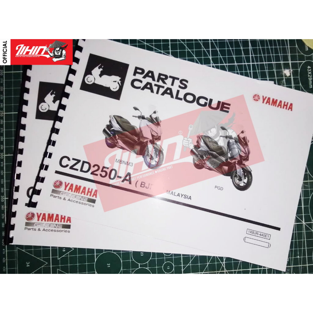 Yamaha XMAX 250 CZD250-A ( BJR1 ) MALAYSIA March 2022 parts catalogue ...