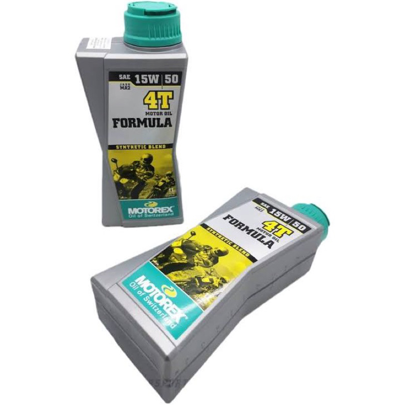 MOTOREX 15W50 SYNTHETIC BLEND - FORMULA 4T SAE 15W/50 MA2 | Shopee Malaysia