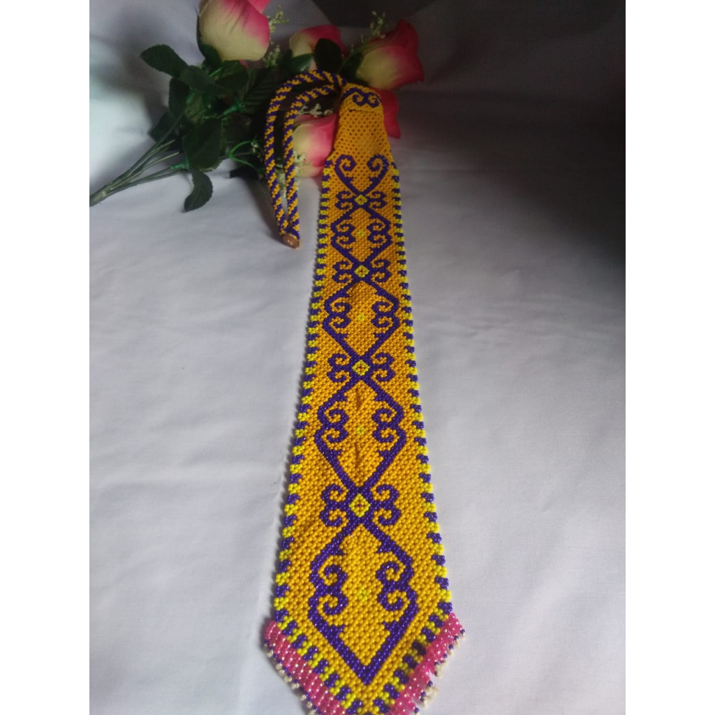 Messyurie Collection: Necktie Manik Toho Borneo Sarawak | Shopee Malaysia