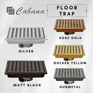 CABANA Floor Trap Bathroom 15x15 Stainless Steel 304 Material Kitchen ...