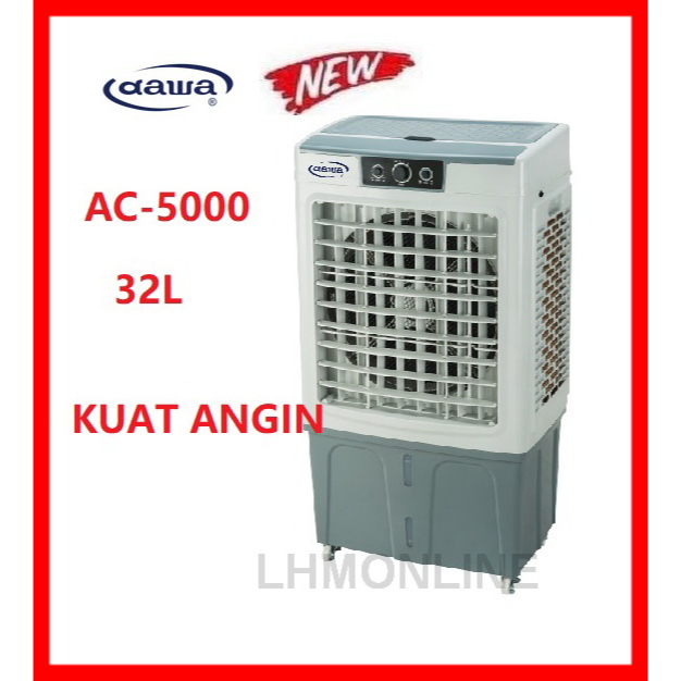 DAWA MIDEA TURBO WIND Air cooler AC-3000 AC-4000 AC-5000 AC-8120 20L / 30L | Shopee Malaysia