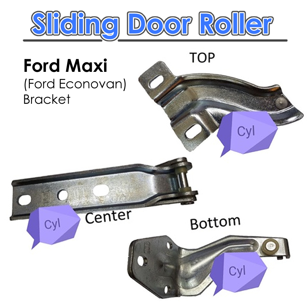 Ford Maxi (Ford Econovan) Sliding Door Roller Bracket | Shopee Malaysia