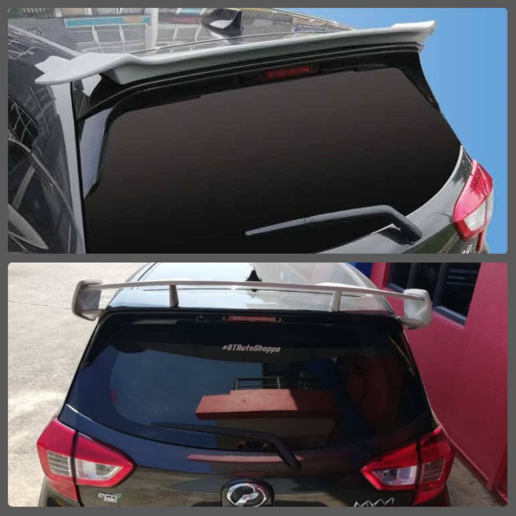 Perodua Myvi 3rd Generation 2018 Spoiler Body Kit ABS Ready Stock ...