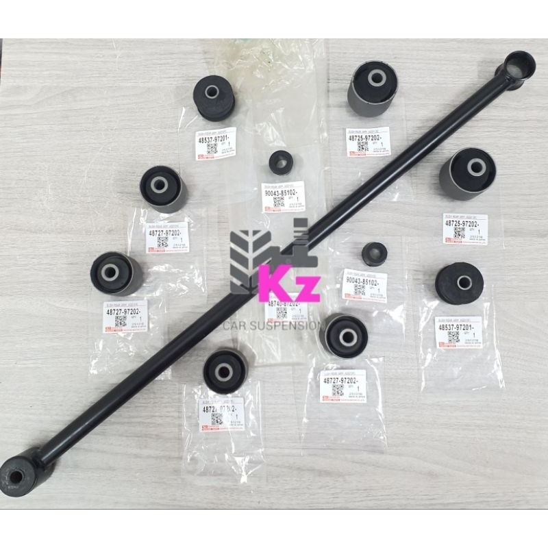 PERODUA KENARI / KELISA - 11 IN 1 SET - REAR TRAILING ARM BUSH /REAR ...