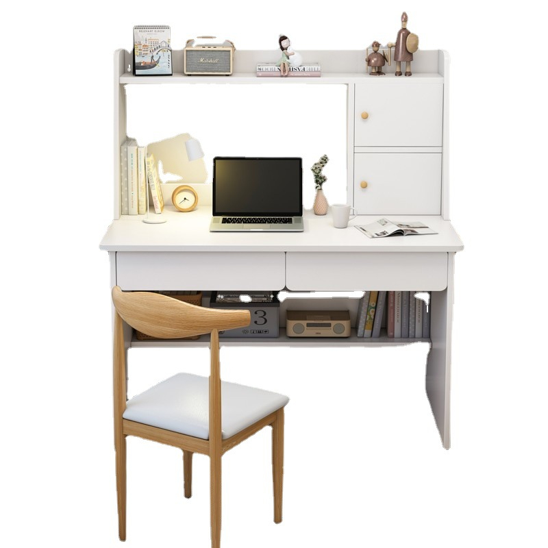 【various.my】Student Study Desk With Book Shelf Table With Storage Rack ...