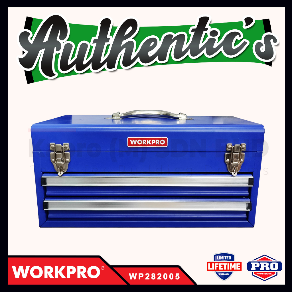 WORKPRO WP282005 2-Drawer ToolBox | Shopee Malaysia