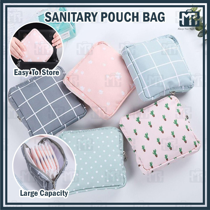 MR Cute Travel Tampon Storage Bag Sanity Pad Pouch Cosmetic Portable ...