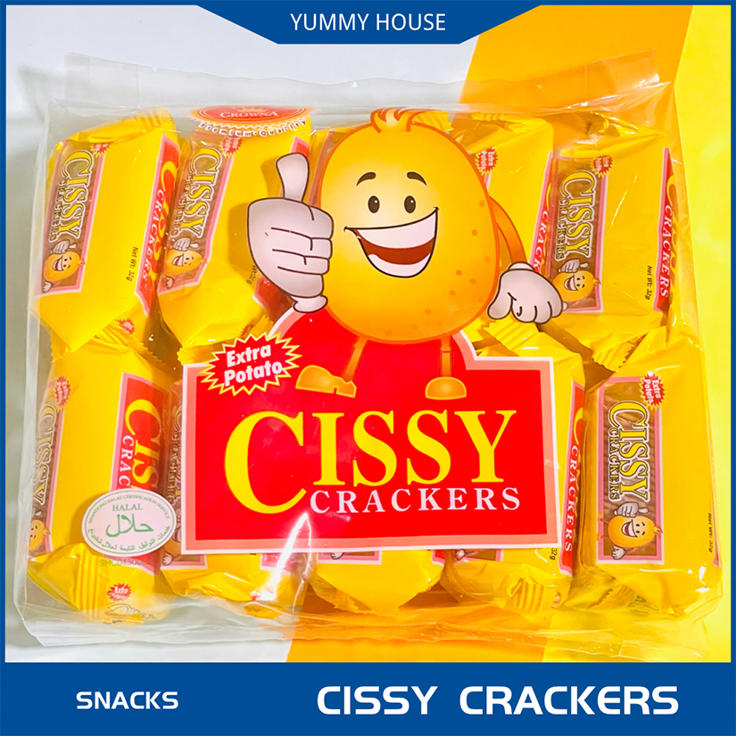 CISSY CRACKERS/ EXTRA POTATO CISSY/ BISKUT POTATO/ POTATO BISCUIT ...
