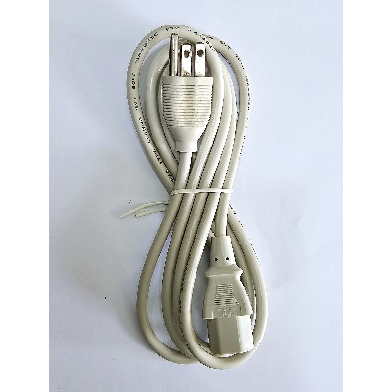 1.8MTR 3 PIN PLUG TO DESKTOP PC POWER CORD /3 PIN PLUG TO KETTLE POWER ...