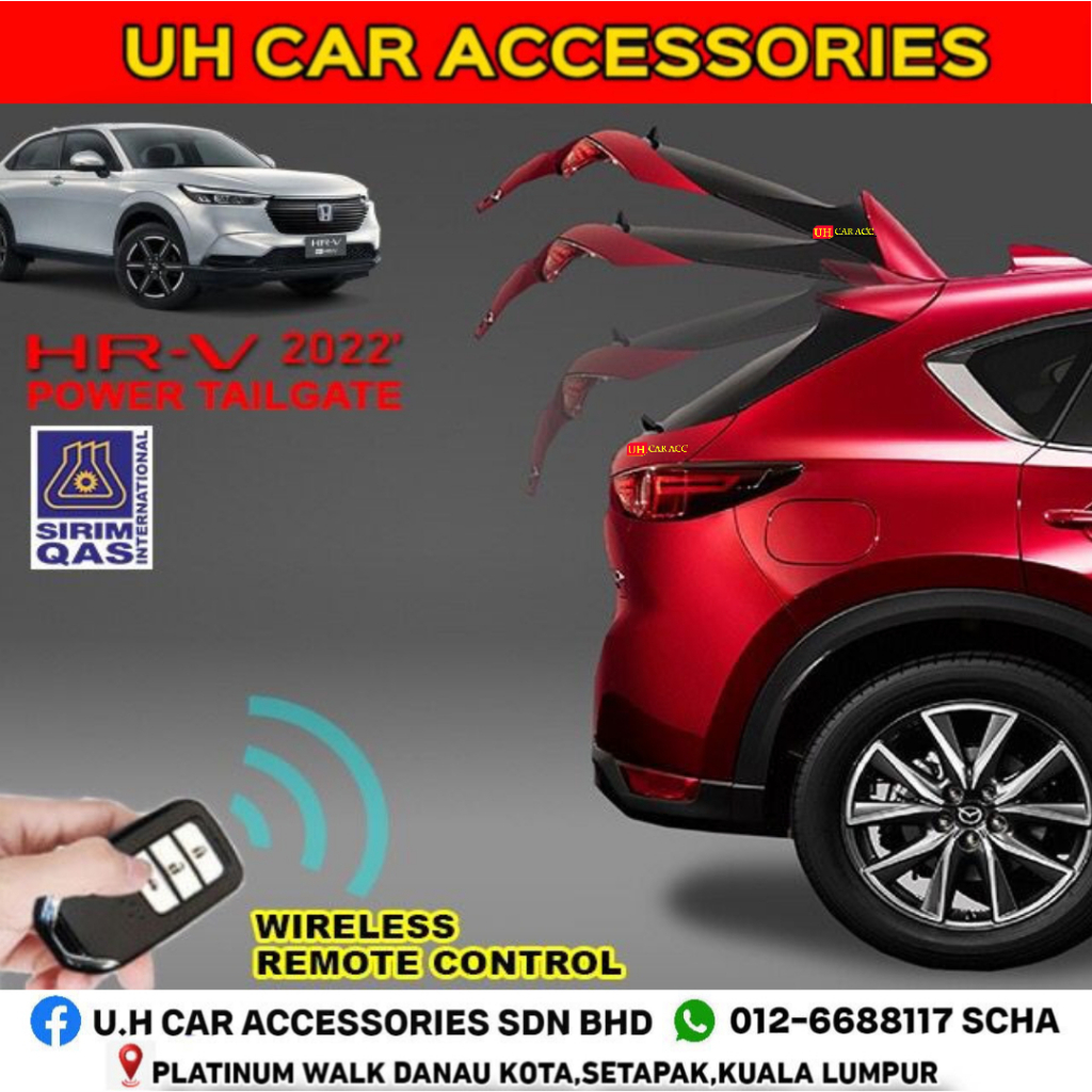 HONDA HRV 2022 REAR TAILGATE TRUNK AUTO POWER BOOT FOOT SENSOR | Shopee ...
