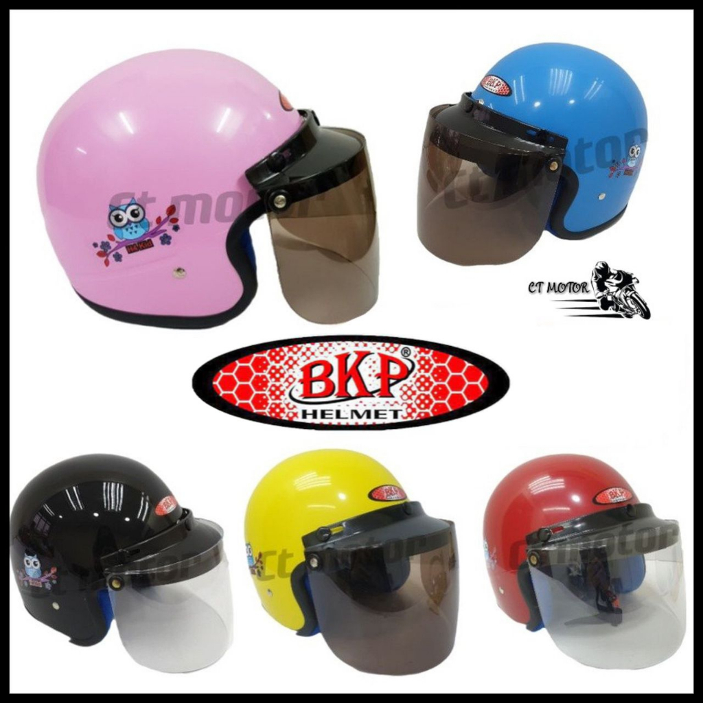 ctmotor HELMET FOR KID BKP Helmet Budak/Children Kid BKP Helmet with ...
