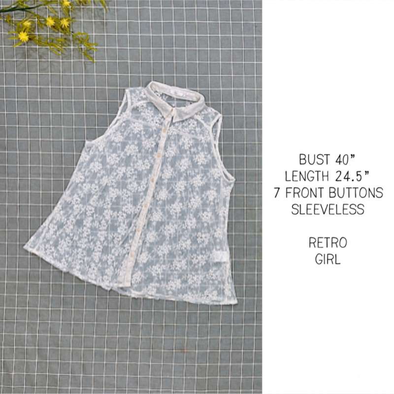 See through sheer tops (3 variations) | Shopee Malaysia