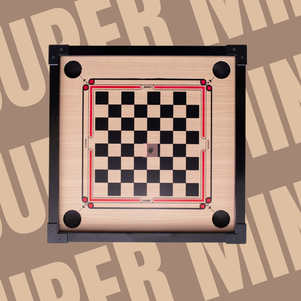 Super Mini Carrom Board (BR 120) | Shopee Malaysia