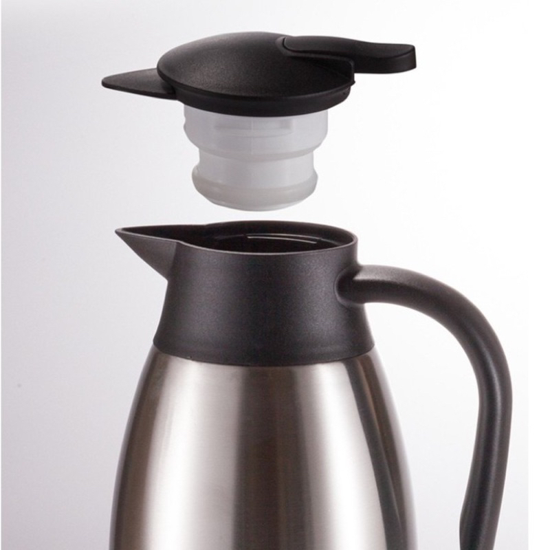 Stainless Steel Vacuum Jug Pot Thermal Flask Jag Bekas Air Panas Sejuk ...