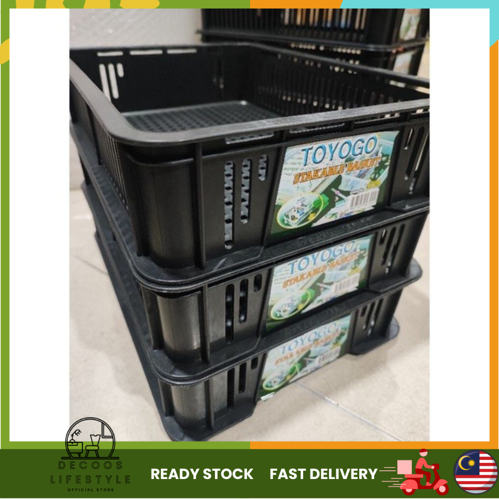 🔥READY STOCK🔥 Stackable Tray Toyogo 4724 Multi Purpose Tray Storage ...