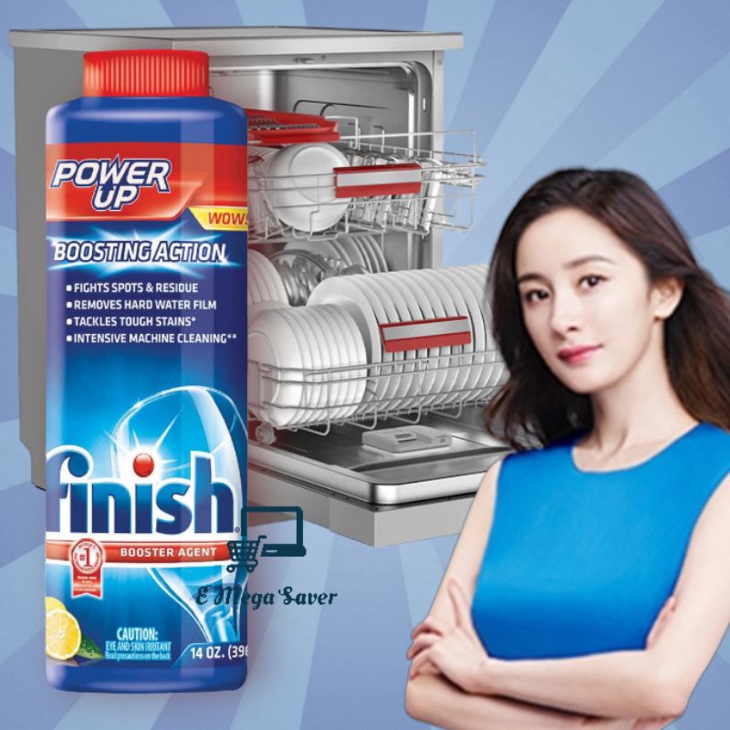 Finish Power Up Dishwasher Booster Agent 396g (14oz) | Shopee Malaysia