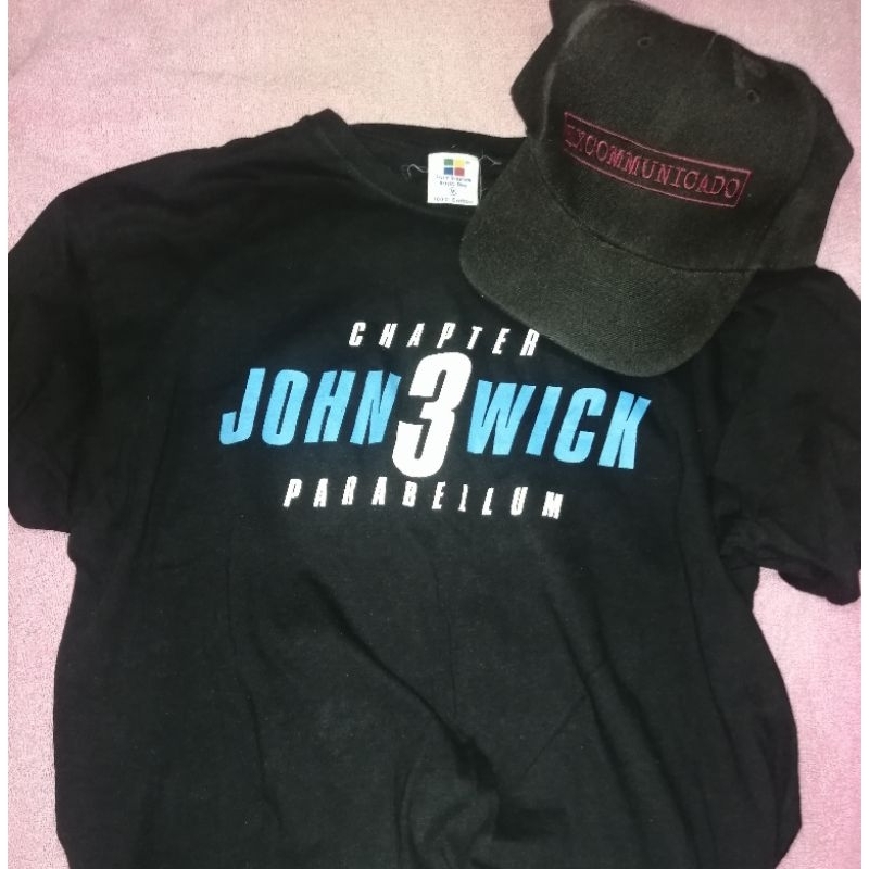 Exclusive & Limited Edition of JOHN WICK 3 T-shirt & Baseball Cap ...