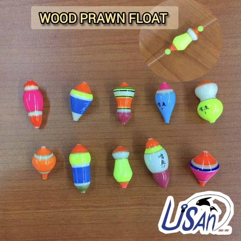 ZENITH WOOD PRAWN FLOAT PELAMPUNG UDANG 虾浮子 | Shopee Malaysia