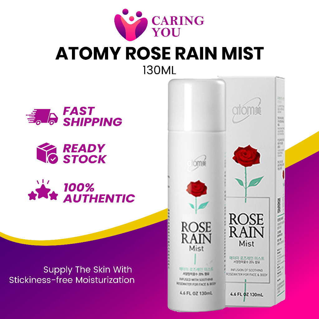 Atomy Rose Rain Mist Face Mist Moisture Penjagaan Muka 喷雾 | Shopee Malaysia