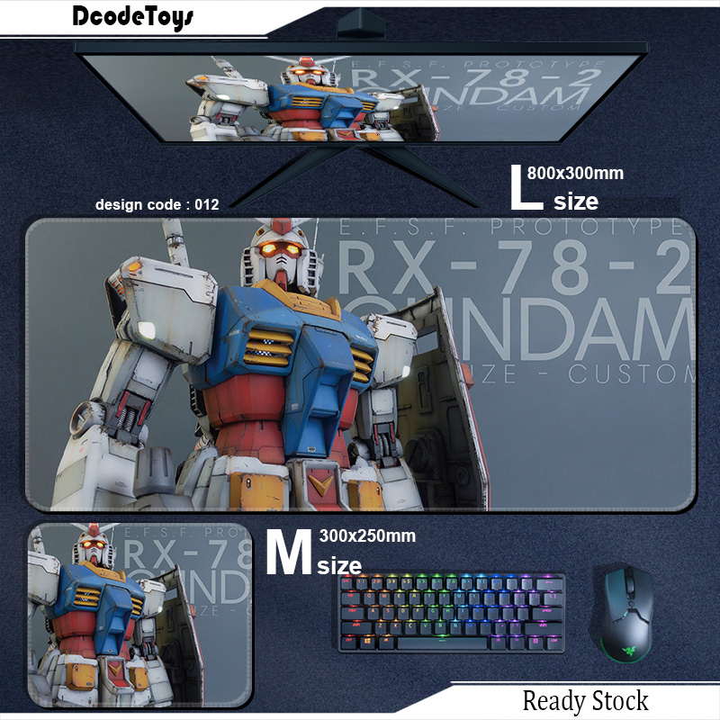 Gundam Mouse Pad gaming pattern thickened gamer mousepad computer desk ...