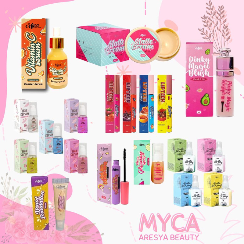 MYCA MASKARA MYCA/LIPTEEN MYCA/BLUSHER/FOUNDATION MYCA/MAGIC BLUSH MYCA ...