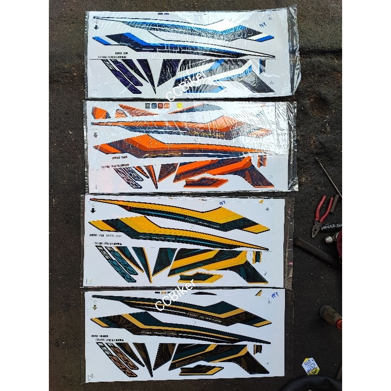 Yamaha Y15ZR V2 (11) LC150 Ysuku Stripes Y15 Motor Body Sticker Fuel ...