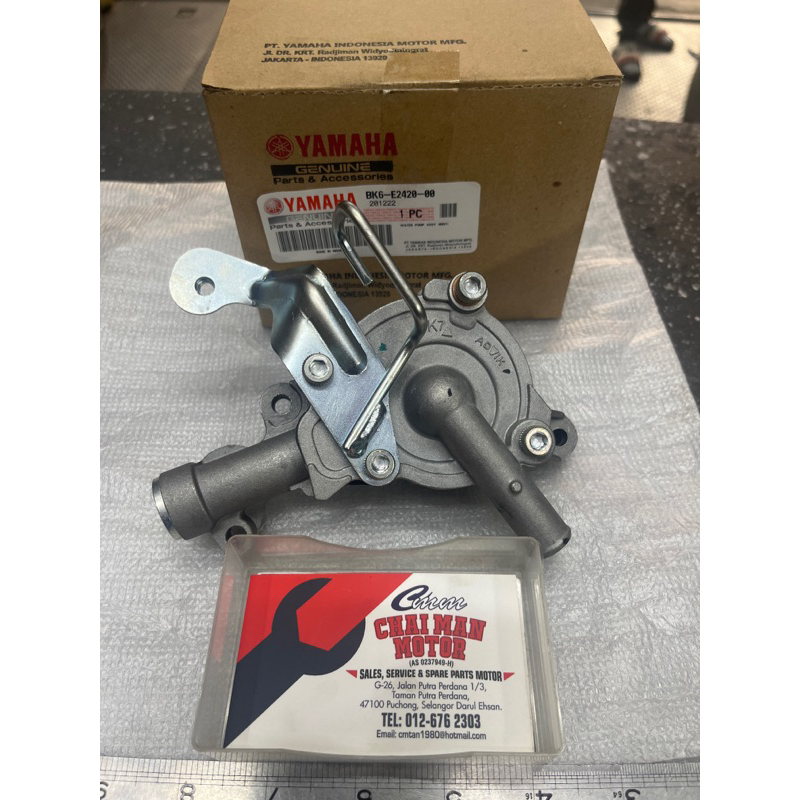 YAMAHA R15 WATER PUMP ASSY R15 WATERPUMP MT15 WATER PUMP [100% ORIGINAL YAMAHA] -BK6-E2420-00 ...