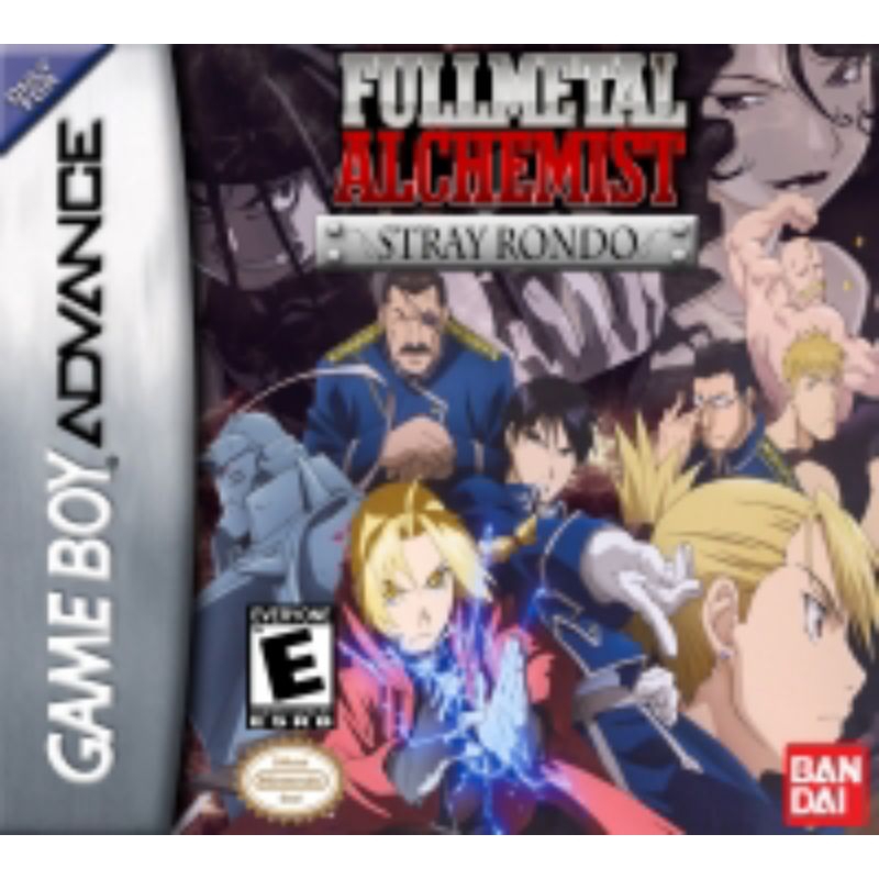 NEW NINTENDO GBA FULLMETAL ALCHEMIST STRAY RONDO GAME CARD CARTRIDGE ...