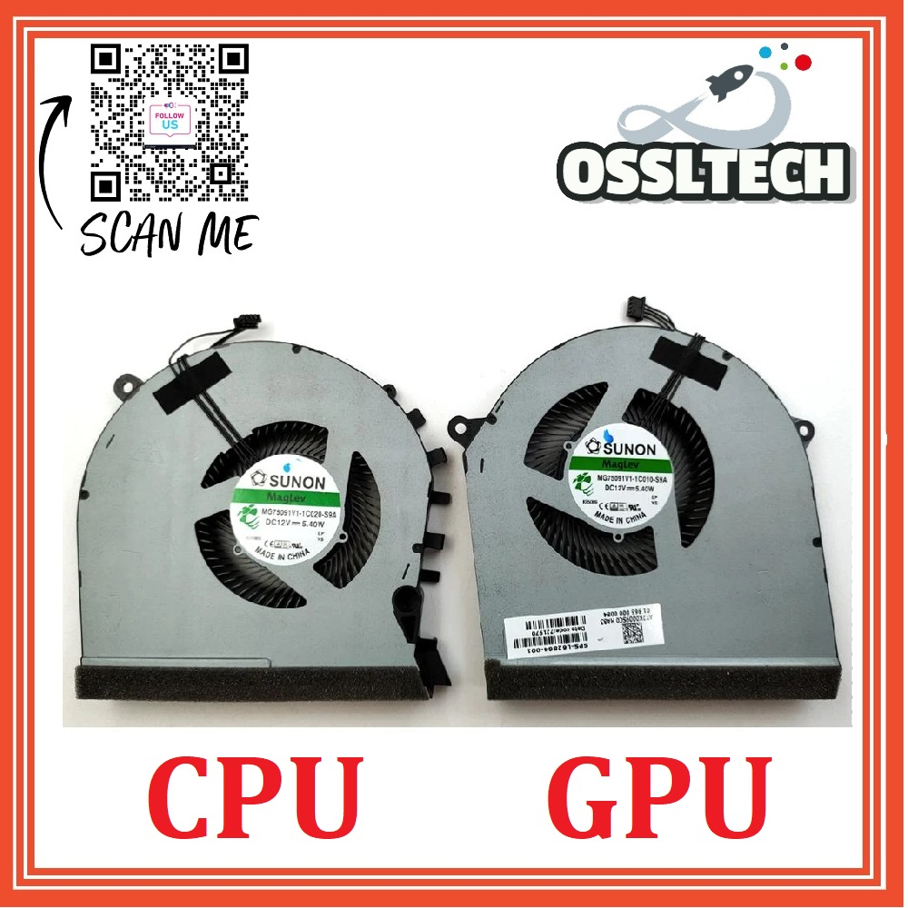 HP OMEN 17-CB GTX RTX CPU GPU FAN | Shopee Malaysia