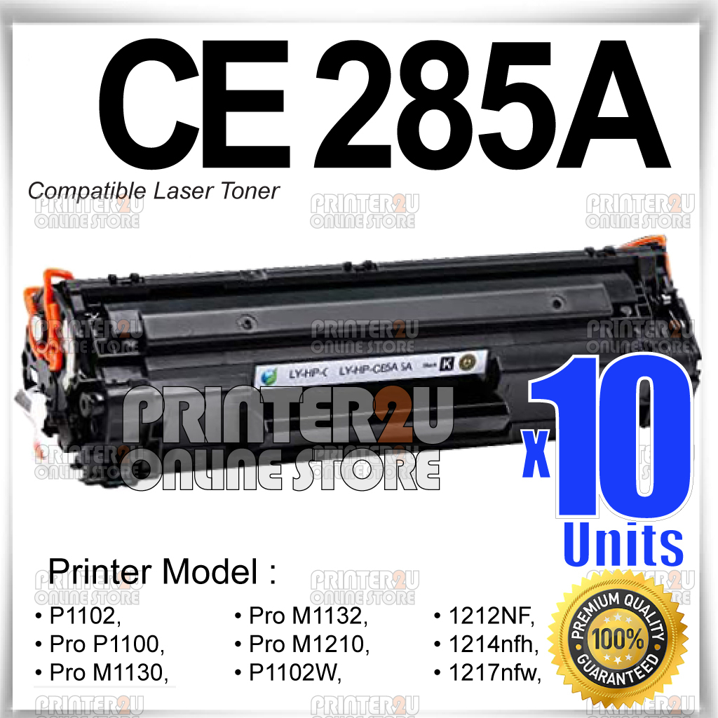 10x Compatible CE285A 85A CE285X CE285XL Toner Cartridge HP LaserJet ...