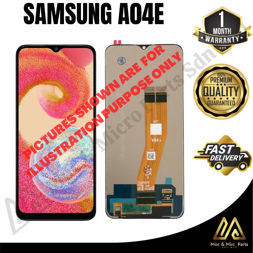 SAMSUNG A04E Fullset LCD ORIGINAL Quality Touch Screen Digitizer ...