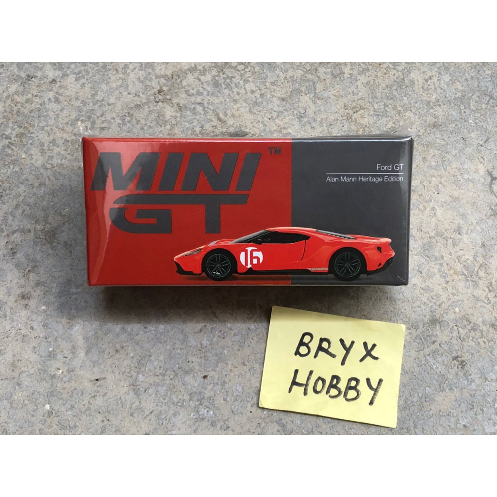 TSM Models Mini GT Ford GT Alan Mann Heritage Edition #MGT00476-L Red ...