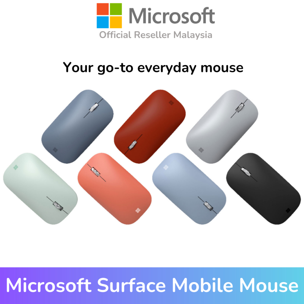 Microsoft Modern Wireless Mobile Mouse | Shopee Malaysia