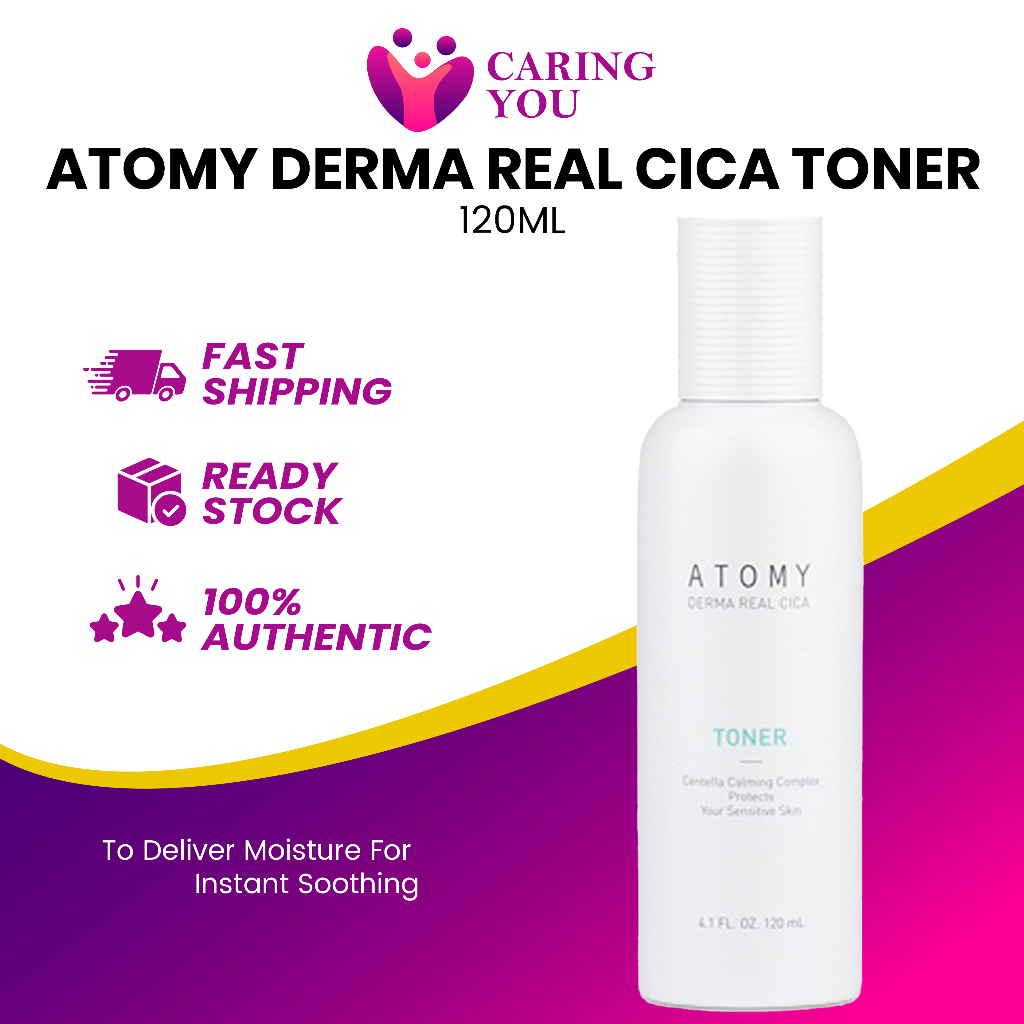 Atomy Derma Real Cica Toner Skincare Face Toner Toner Muka 爽肤水 | Shopee ...